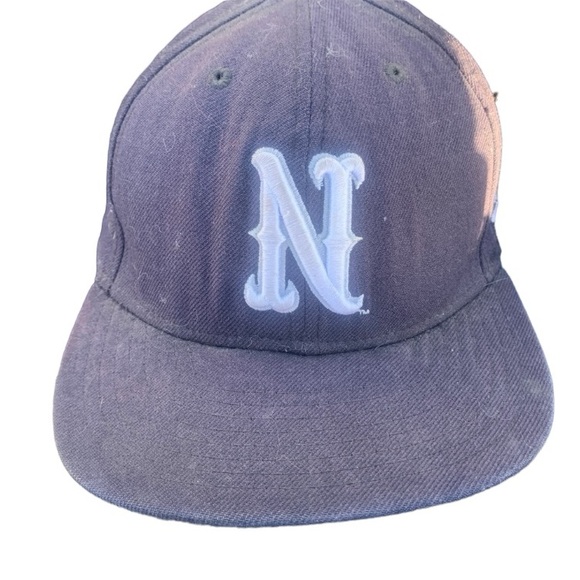 New Era | Accessories | New Era 59fifty Nevada Wolf Pack Blue White ...
